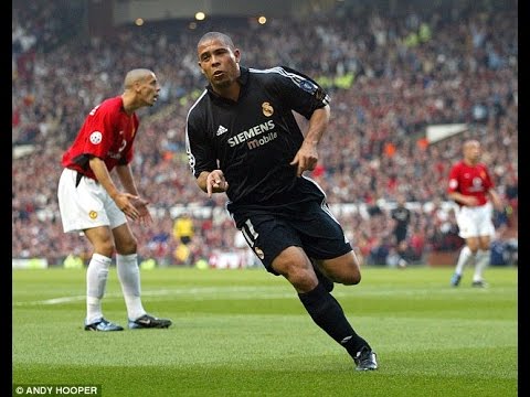 The match between MU and Real Madrid was played 12 years ago - YouTube