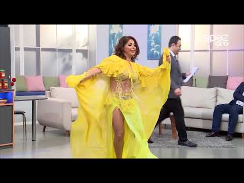 Rəqqasə Aytəndən gözəl ərəb rəqsi