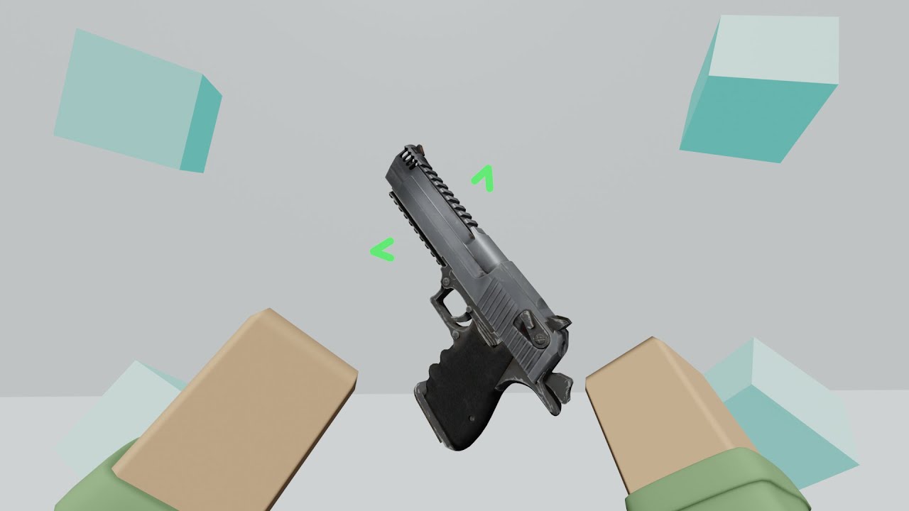 Desert Eagle Viewmodel Animation | FE Gun Kit - YouTube