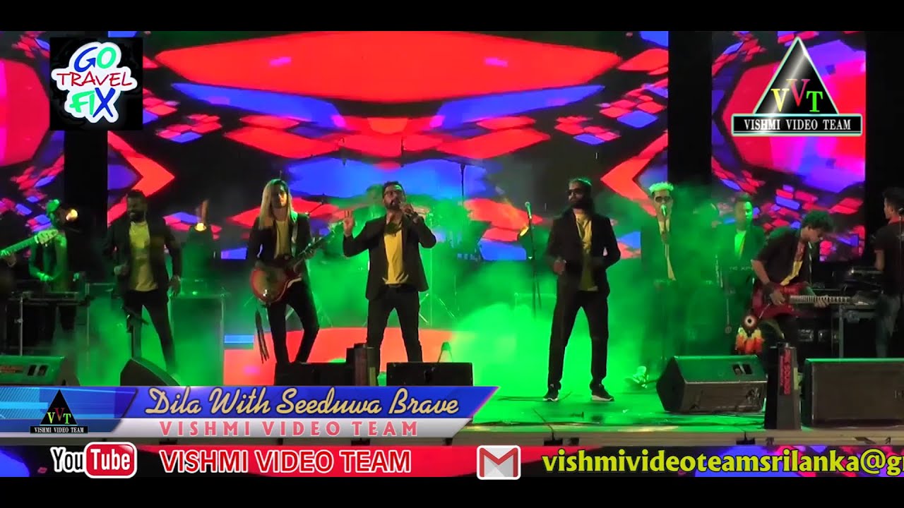Dila with Seeduwa Brave Go travel fix color night panadura VISHMI VIDEO TEAM VVT-Live Live ...