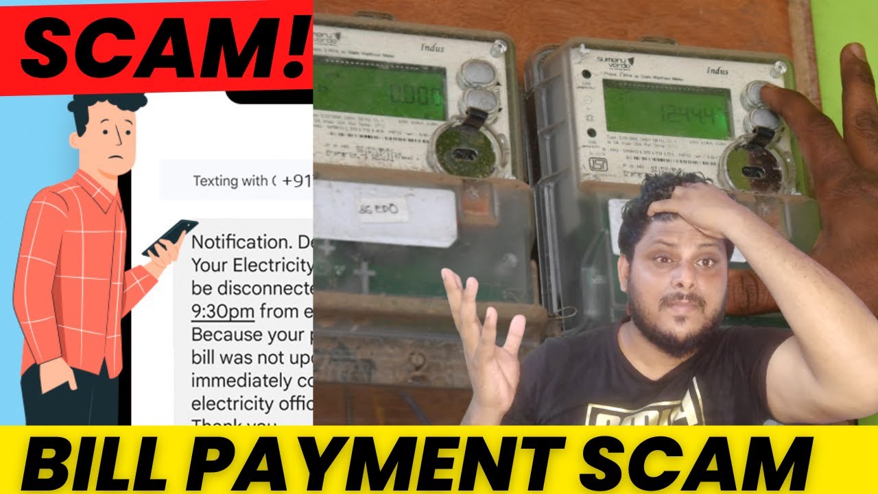Electricity Bill Scam | Scam Alert ! Beware of Electricity Bill Scam ...