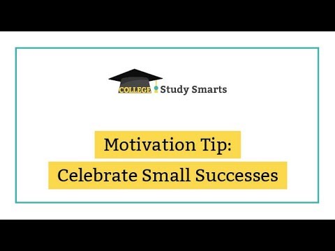 Motivation Tip: Celebrate Small Successes - YouTube