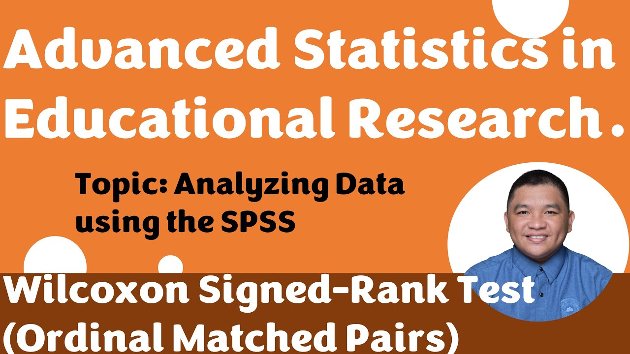 Wilcoxon Signed-Rank Test (Ordinal Matched Pairs) - How is it done ...