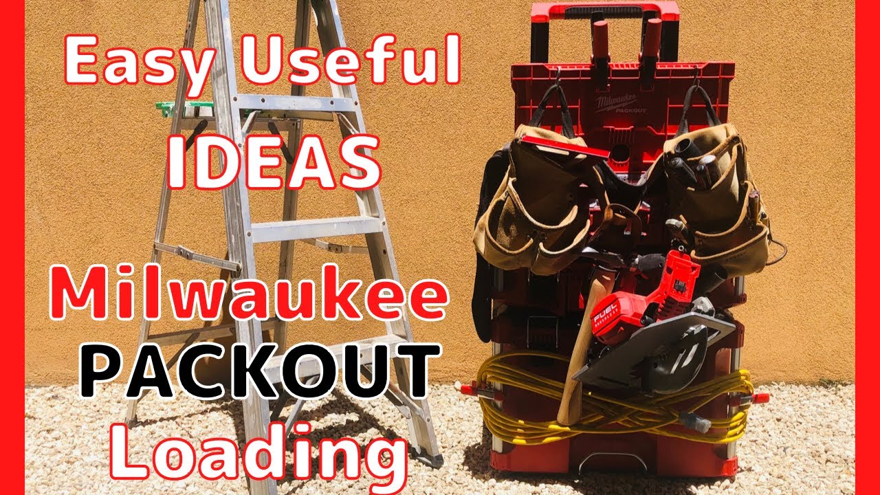 Small Ideas & Big Help / Milwaukee PACKOUT mods, setup, ideas - YouTube