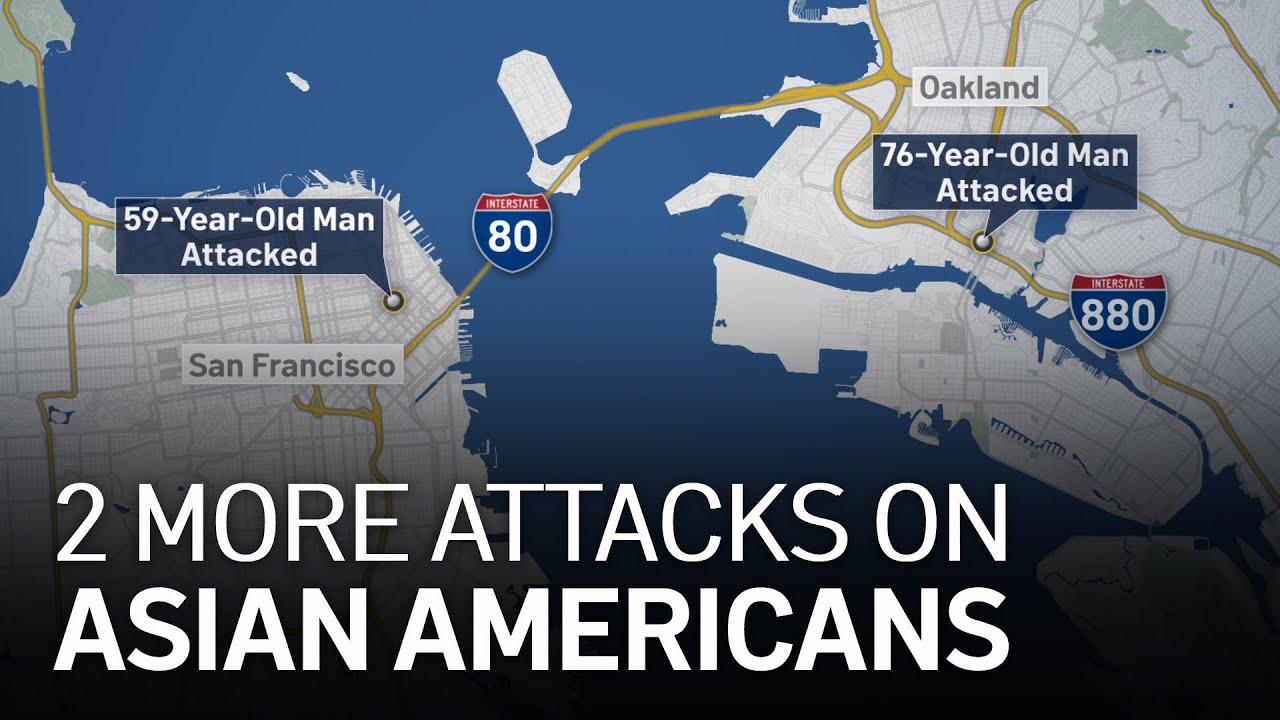 2 More Attacks on Asian Americans in the Bay Area - YouTube