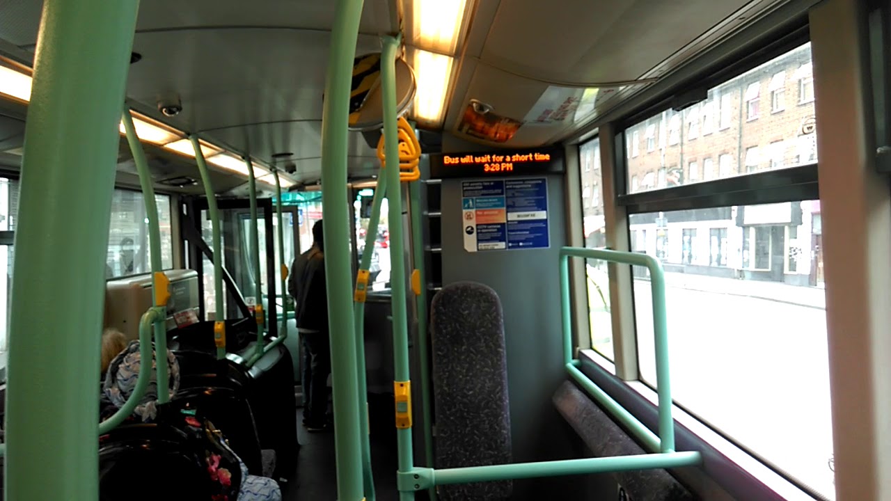 The driver has been instructed to wait at this bus stop for a short ...