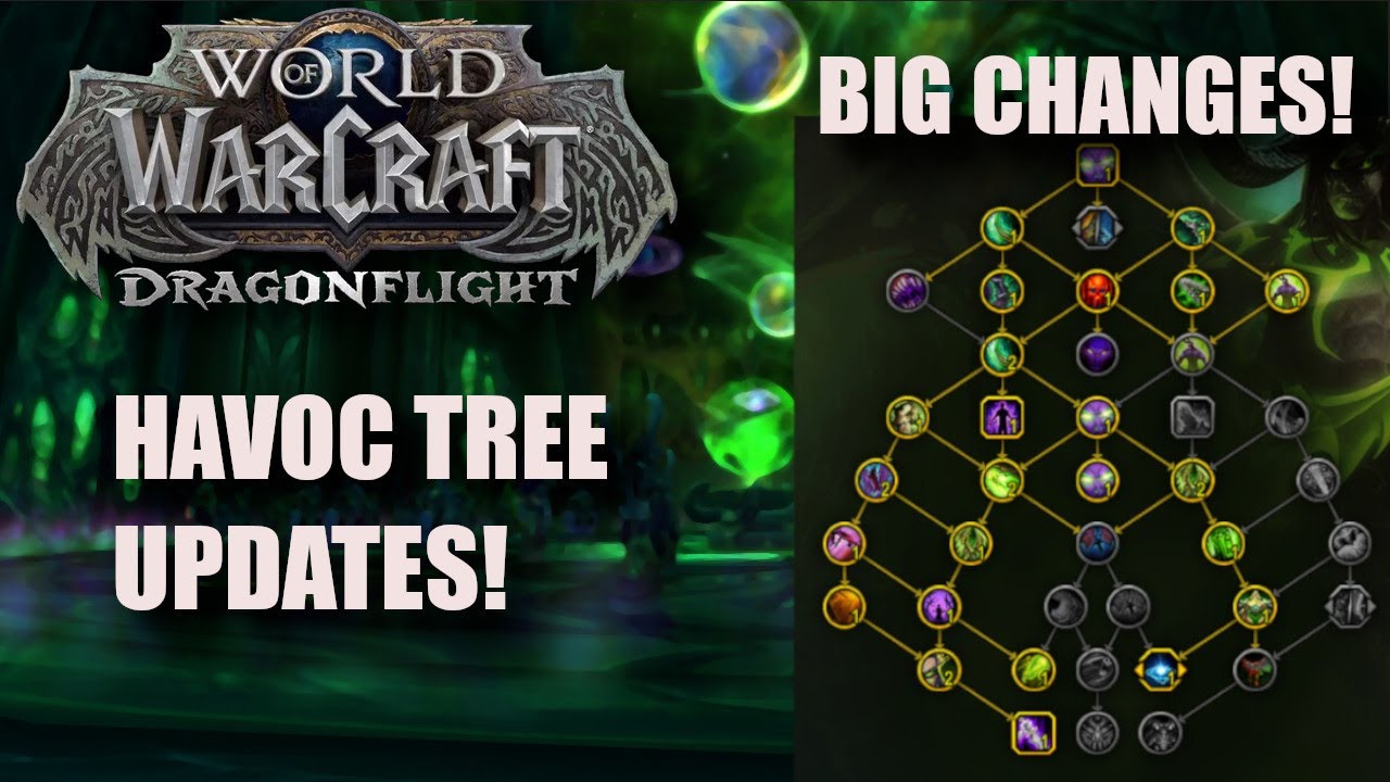 We ALREADY HAVE a NEW TREE?? Havoc Demon Hunter Dragonflight Alpha ...