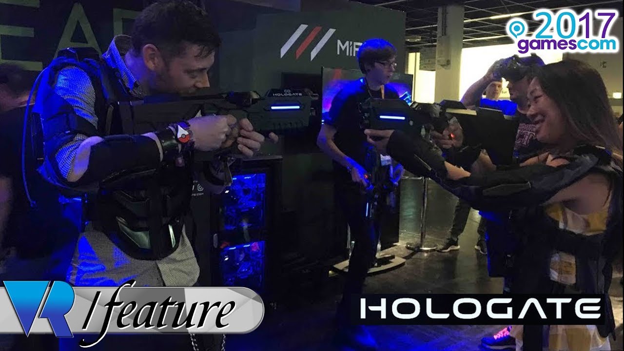Hologate VR: VR Arcades With Haptic Feedback - YouTube