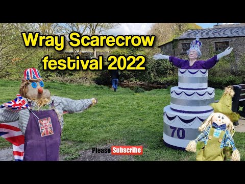 Wray scarecrow festival 2022 - YouTube