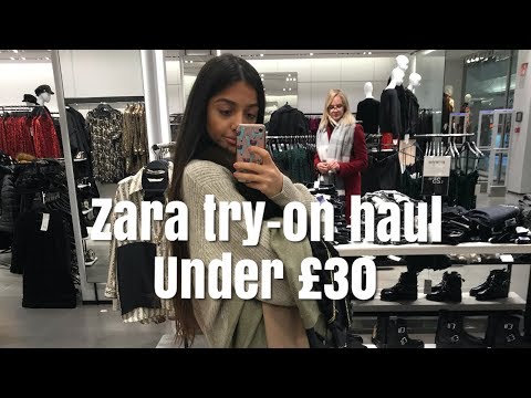 ZARA AND H&M FALL/WINTER TRY-ON HAUL | persianbunny