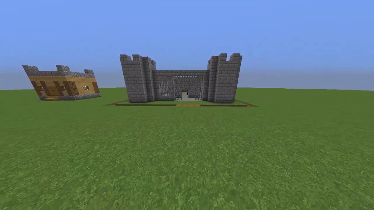 Minecraft pro builds a safe house - YouTube