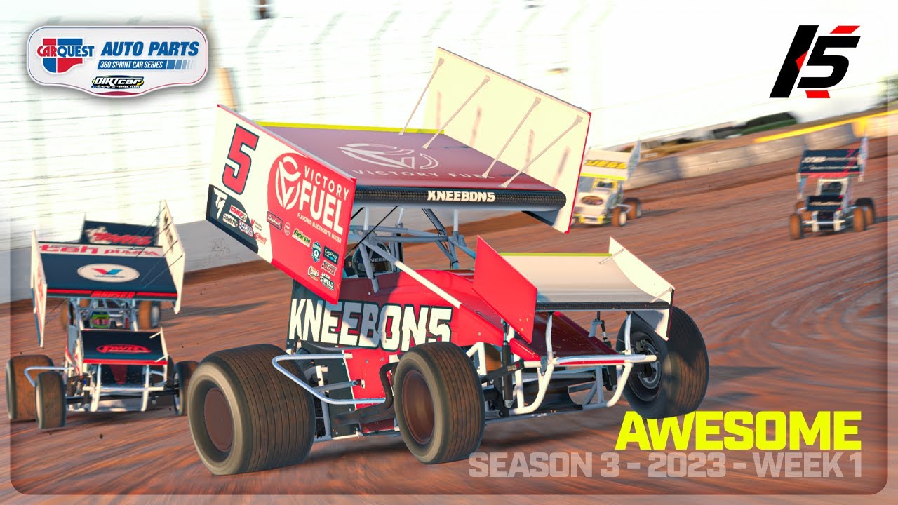 360 Sprints - The Dirt Track at Charlotte - iRacing Dirt - YouTube