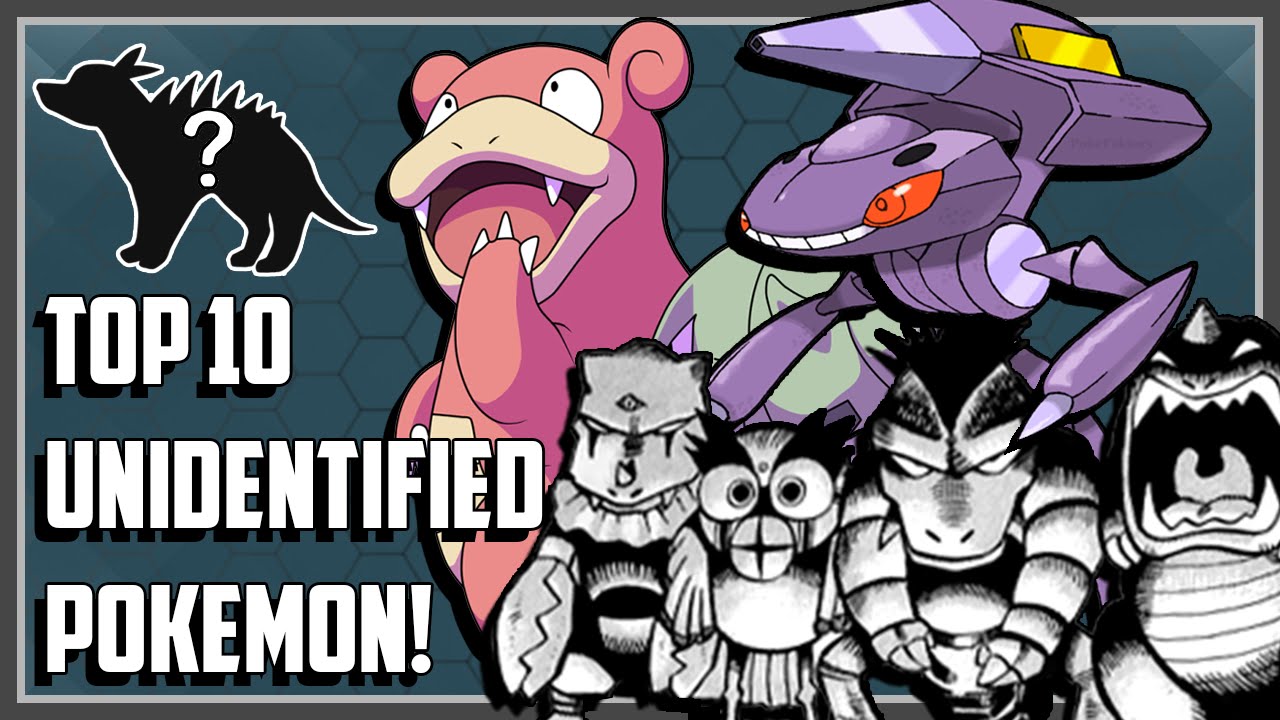 Top 10 Unidentified Pokemon You Probably Didn't Know About! - YouTube