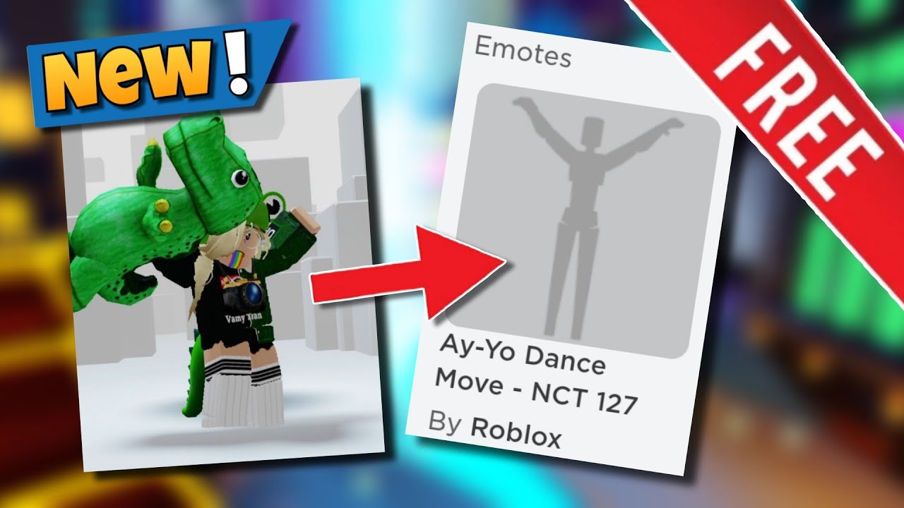 Nhanh Chóng Lấy Emote "Ay-Yo Dance Move - NCT 127" MIỄN PHÍ | ROBLOX ...