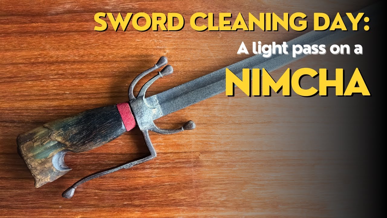 Sword Cleaning Day: A North-African Nimcha - YouTube