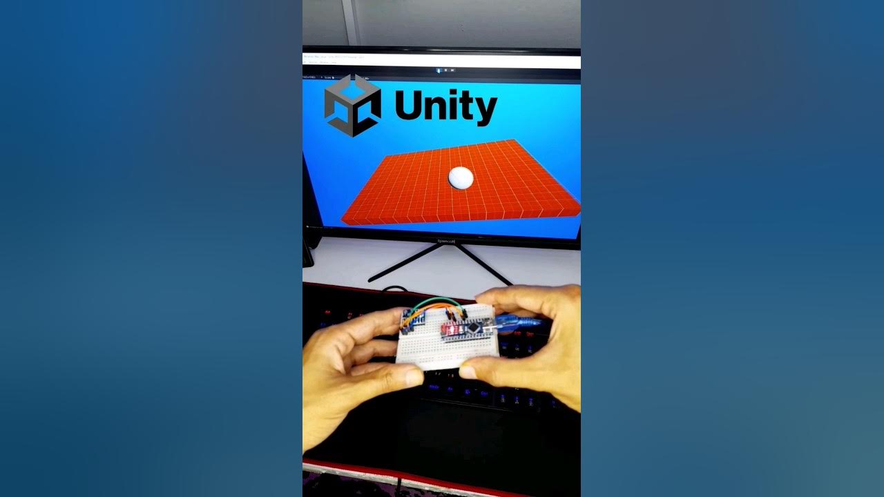 استعمال الأردوينو للتحكم بألعاب الفيديو - MPU-6050 - YouTube