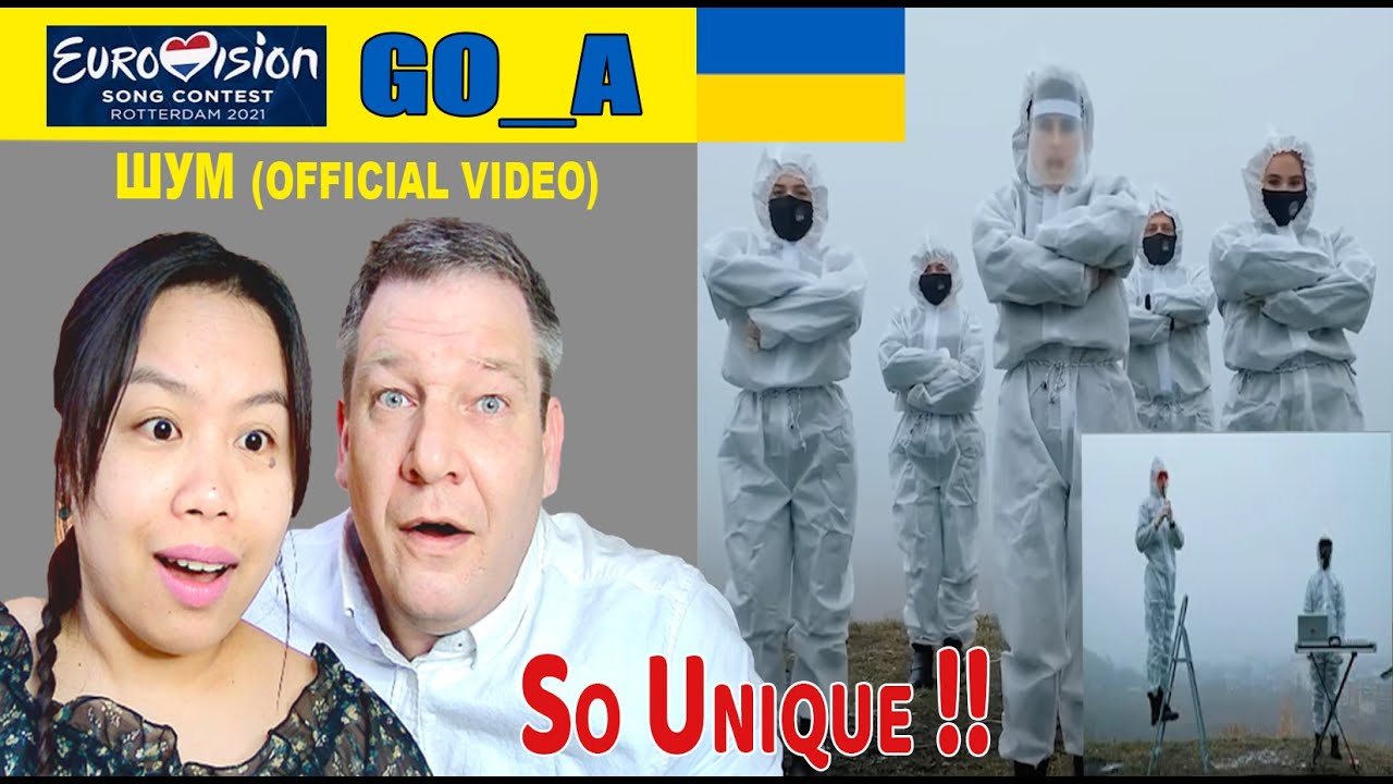 GO_A - ШУМ (Official video) Eurovision song 2021 |Dutch couple REACTION ...