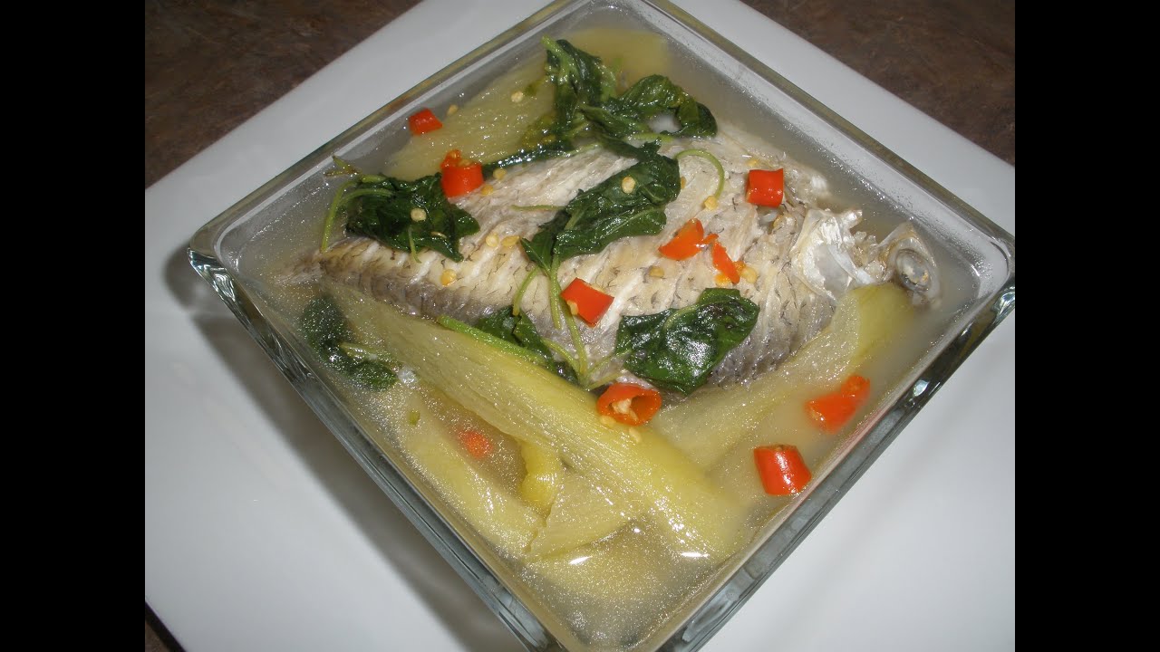Fish Holy Basil Sour Soup Recipe - YouTube
