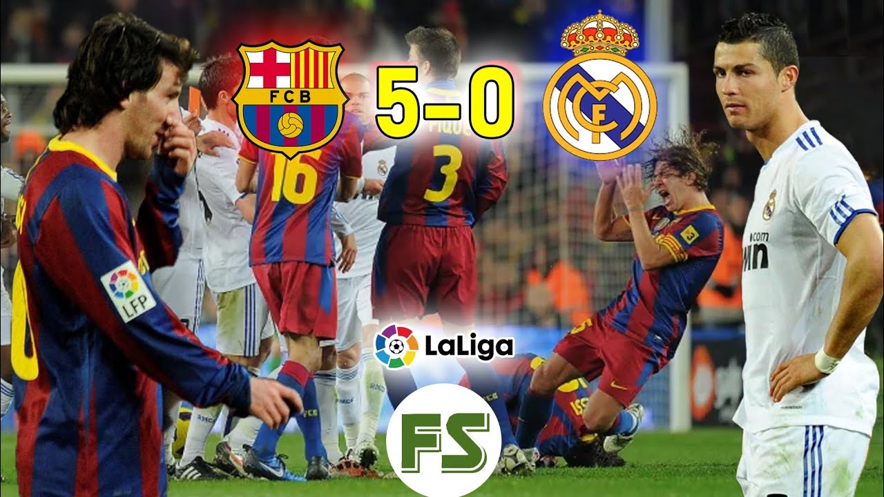 Epic Battle: Barcelona Destroys Real Madrid - YouTube