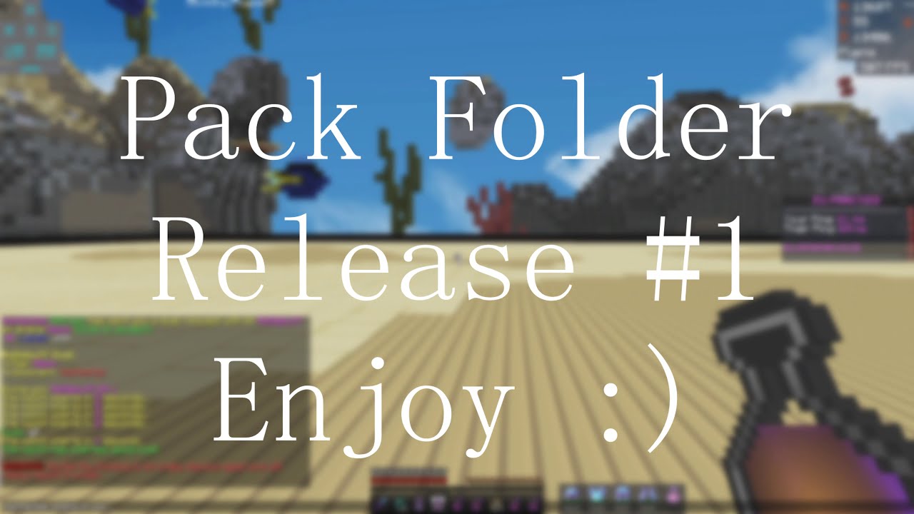 Texture Pack Folder Release (ALL PACKS) - YouTube