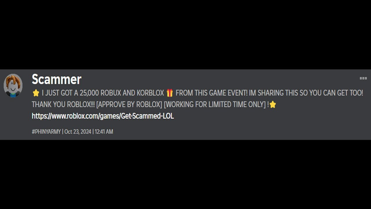 Roblox Scam Bots Are Back... - YouTube
