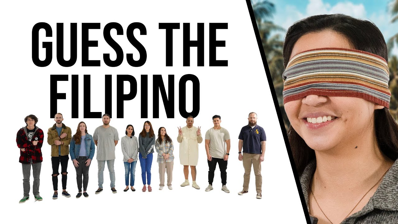Guess the REAL Filipino! - YouTube