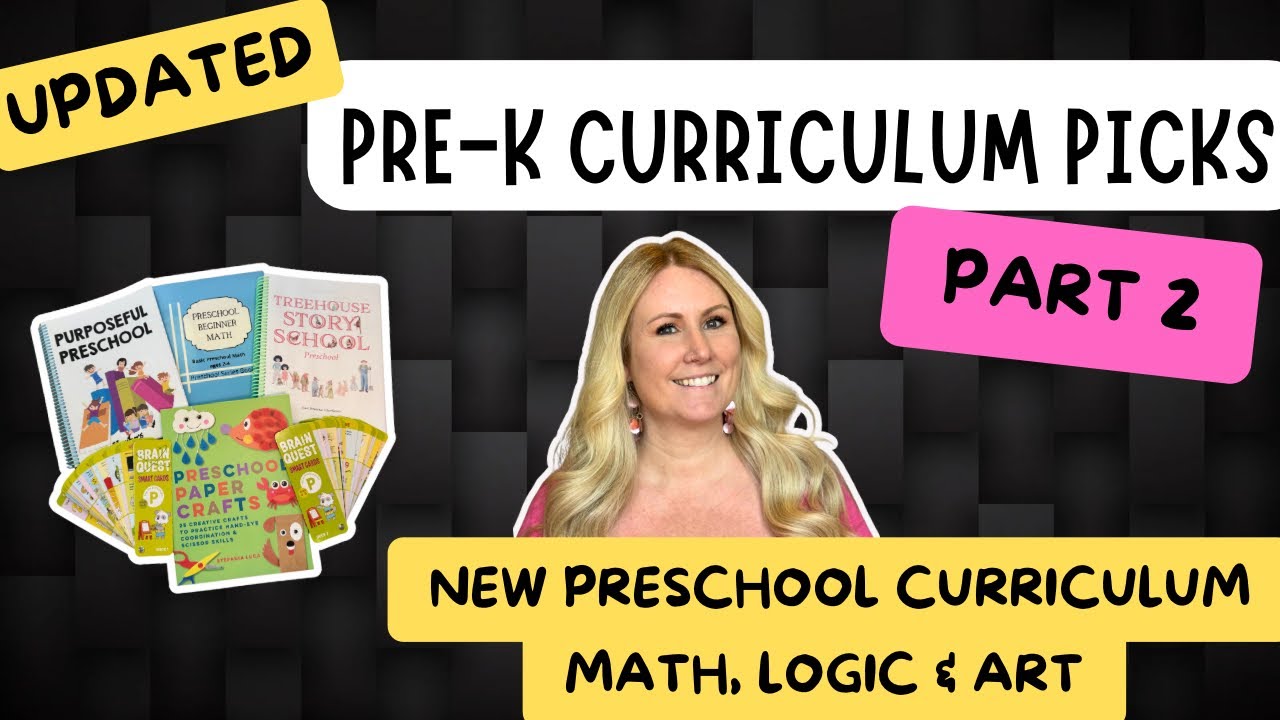 Updated Pre-K Curriculum Picks | New Preschool Program, Math, Logic ...