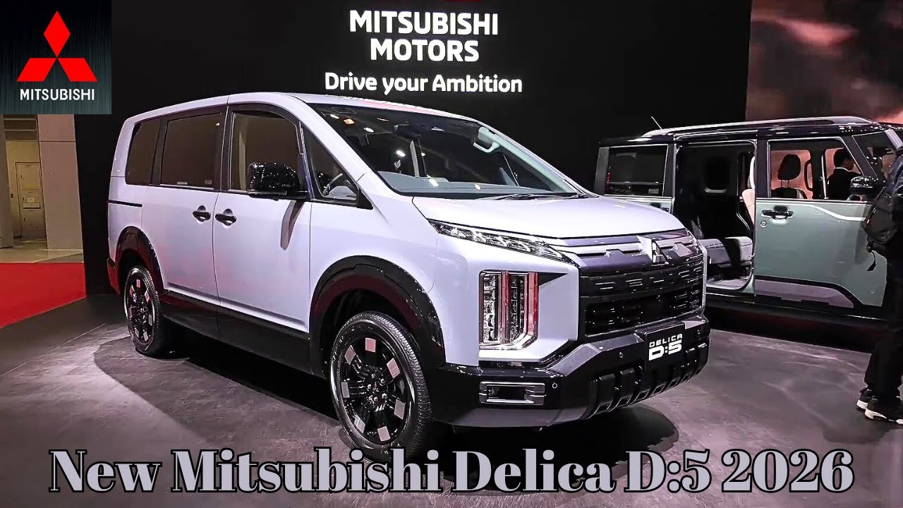 A New Type of Off-Road MPV | Mitsubishi Delica D:5 Unveiled at the ...