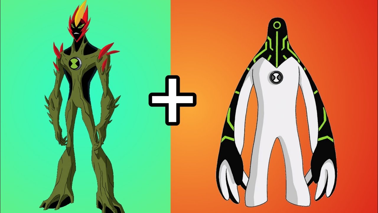 Swampfire fusion with upgrade alien | Ben 10 digital drawing - YouTube