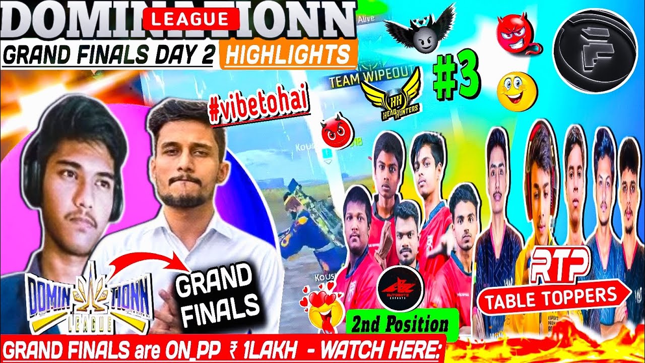 PURE 4vs4 😍 HIND vs RTP & AG vs AB.JONTY for BOOYAH | GRAND FINALS DAY 2 | Fintox Domination ...