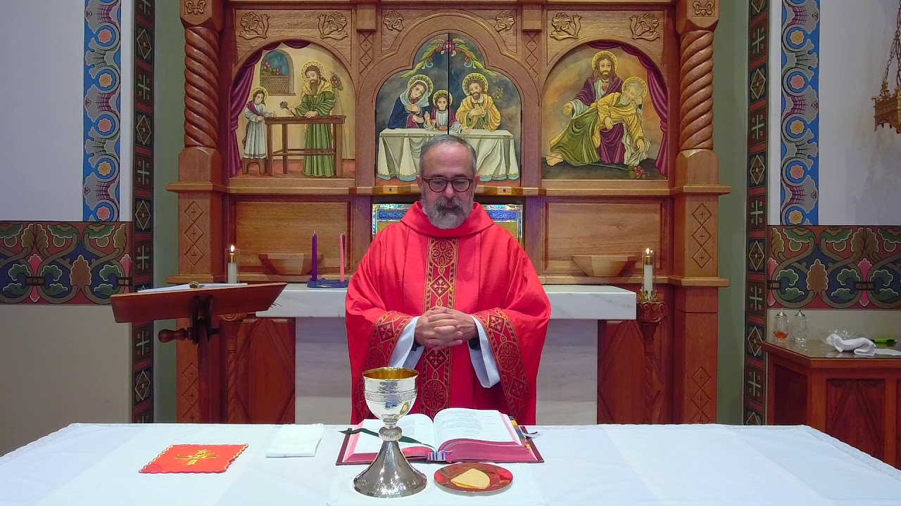 Mass on Monday the First Week of Advent, Feast of Saint Andrew the ...