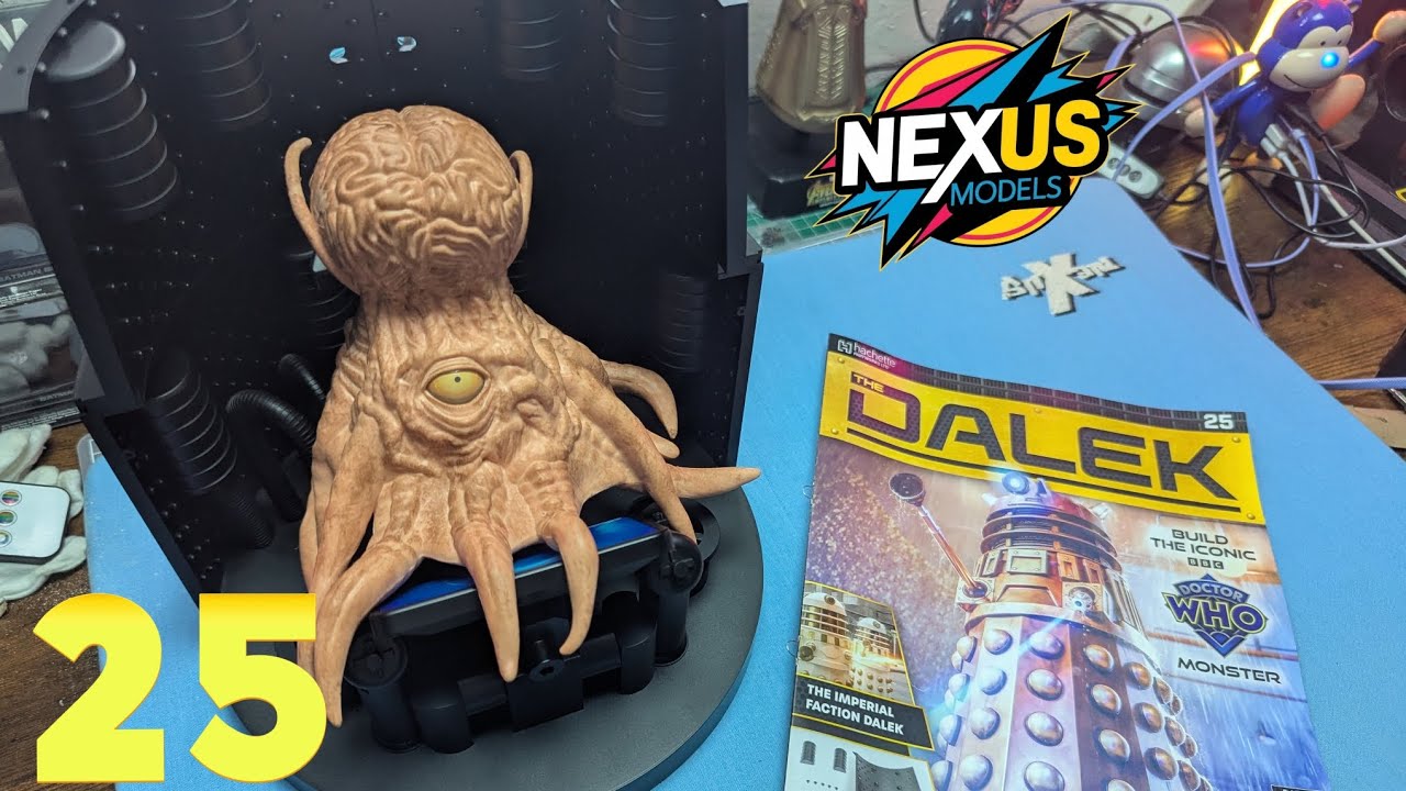 Hachette Doctor Who Dalek Build Issue 25 - YouTube