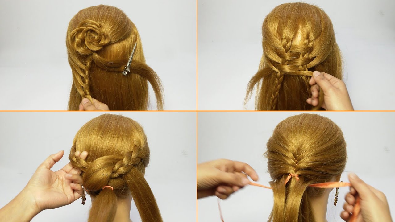 5 Beautiful Easy Hairstyles Ideas for Girls - Quick Hair Hacks for ...