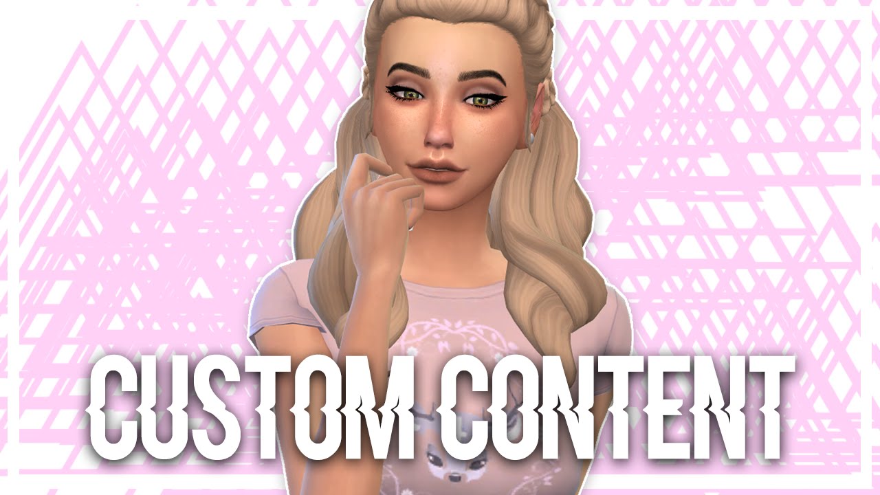 Sims 4 Custom Content Showcase #6 - YouTube