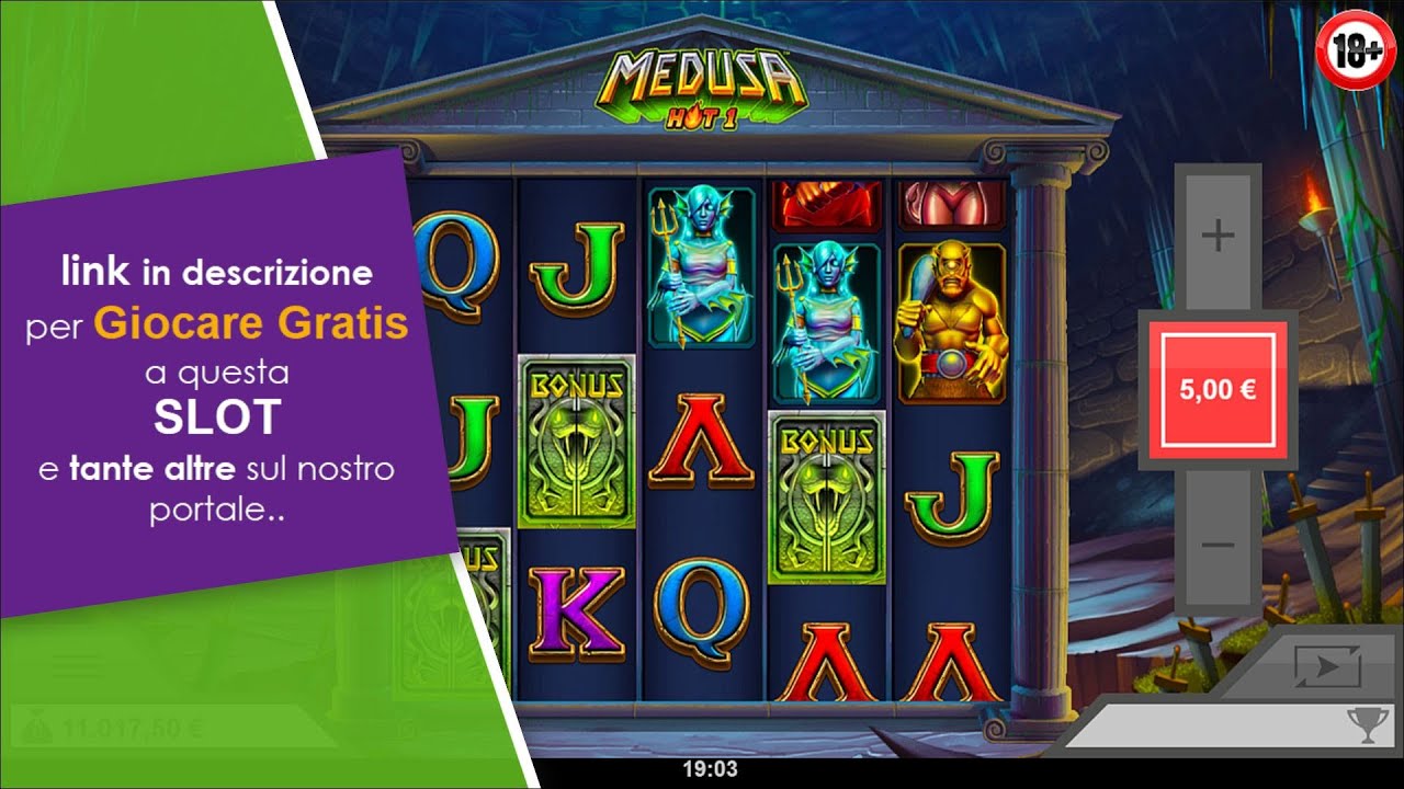 SLOT MACHINE GRATIS 🎰 Medusa Hot 1 di yggdrasil 🔞 - YouTube