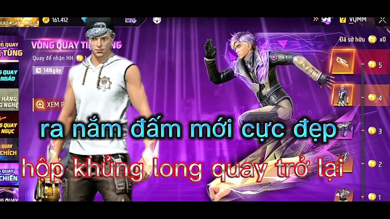 FREE FIRE: ra mắt nắm đấm mới cực đẹp - bộ đồ khủng long trở lại - YouTube