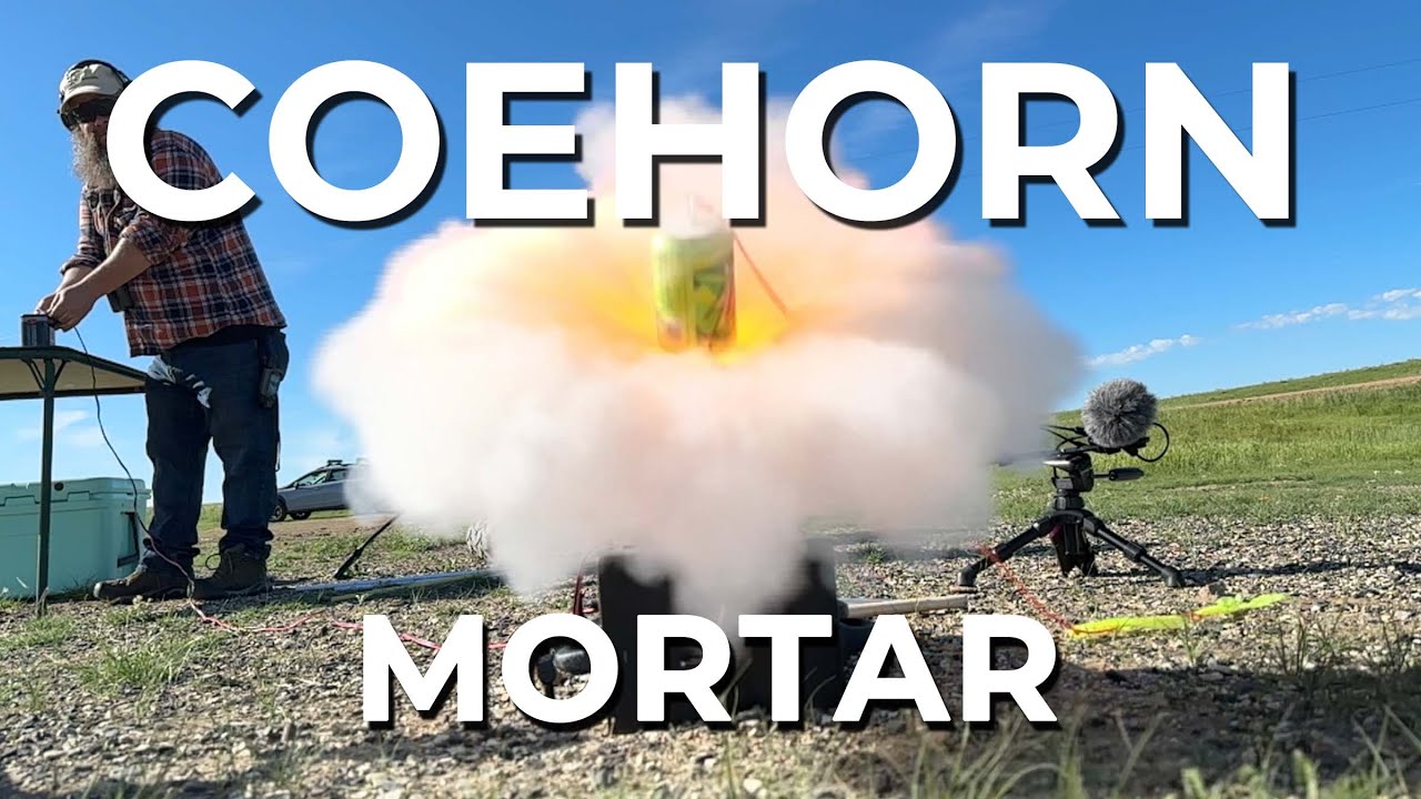 Coehorn Civil War Mortar - YouTube