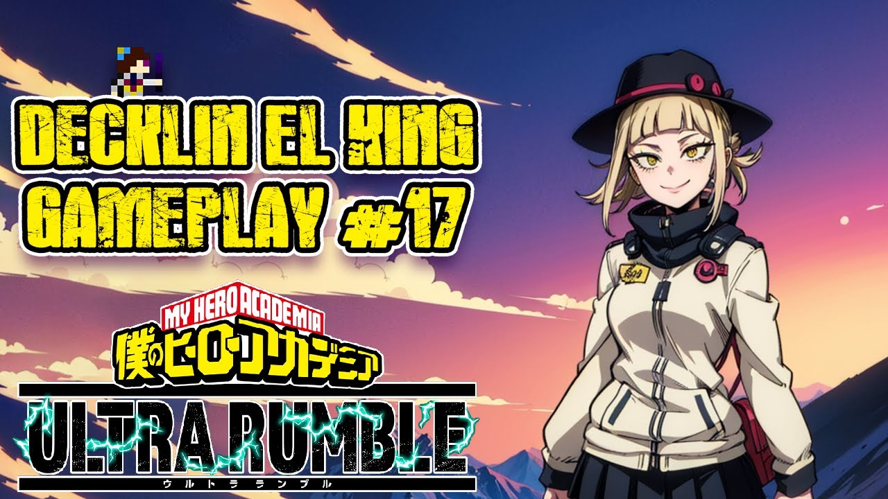 Jugando con Toga Himiko por primera vez - My Hero Ultra Rumble Decko ...
