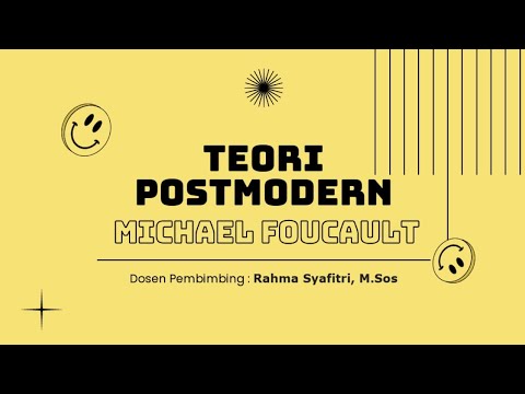 Teori Sosiologi Postmodern "MICHAEL FOUCAULT" - YouTube
