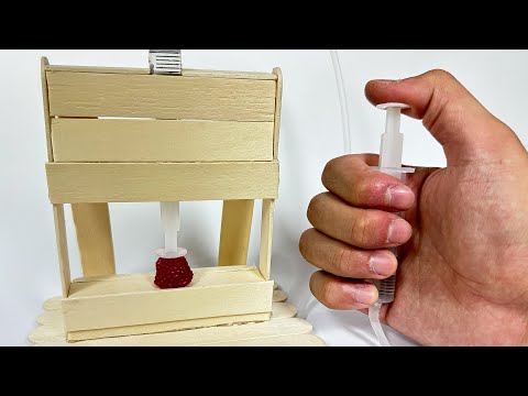 HİDROLİK PRES YAPIMI ( Pascal Prensibi )