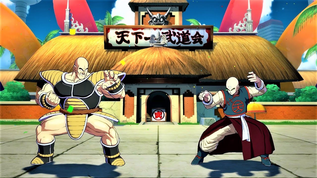 Nappa vs Tien Shinhan (Hardest AI) - Dragon Ball FighterZ - YouTube