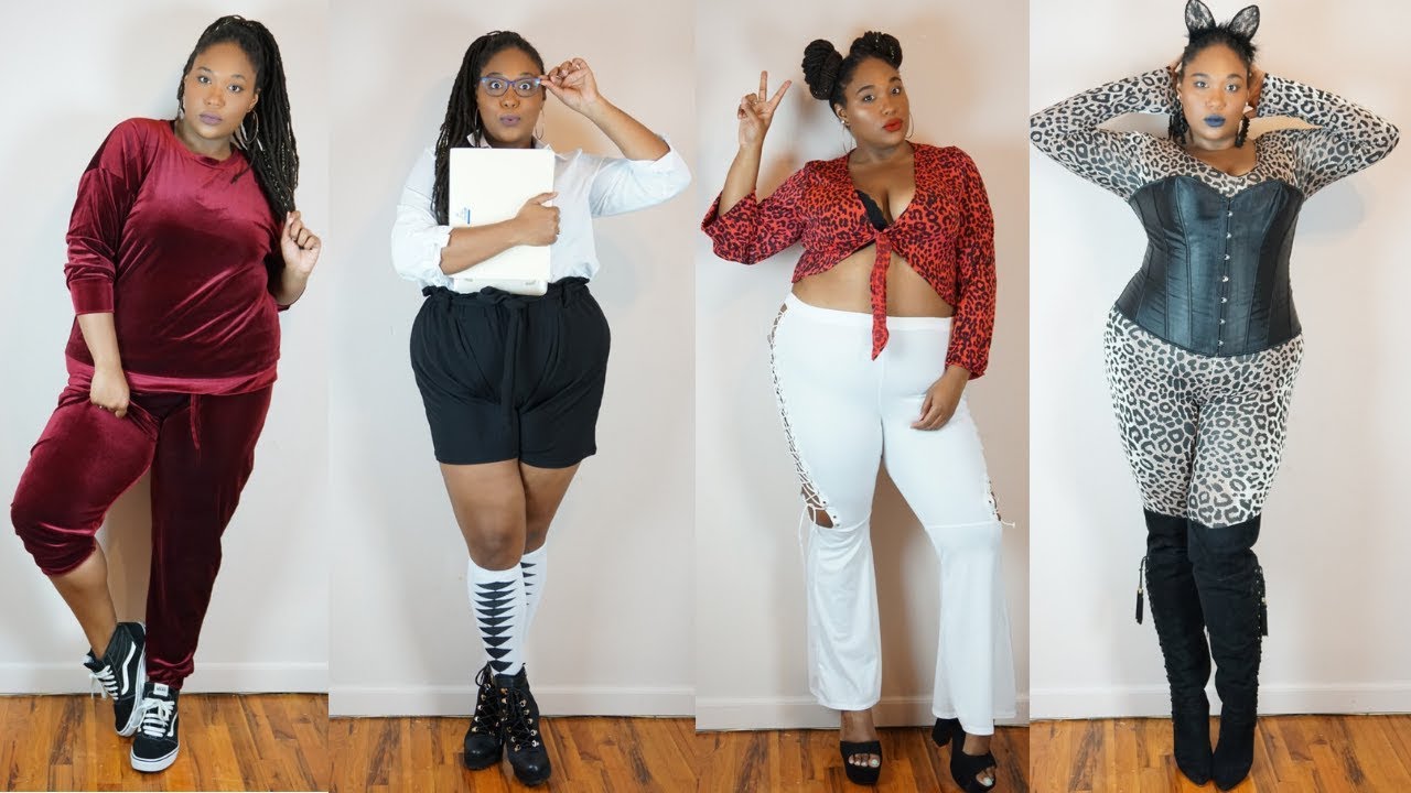 Boohoo Plus Size Try On| Costume Ideas| Plus Size Fashion - YouTube