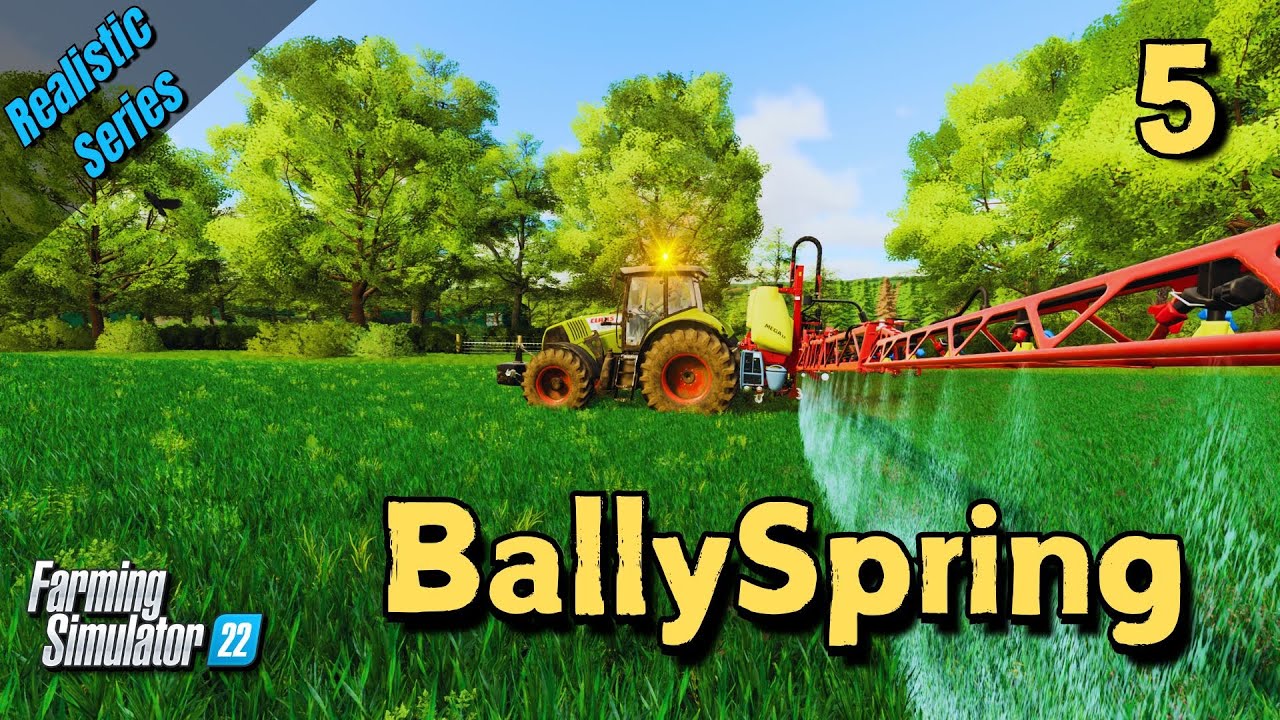 Helping other farmers out! | Lets Play BallySpring FS22 - Ep 5 - YouTube