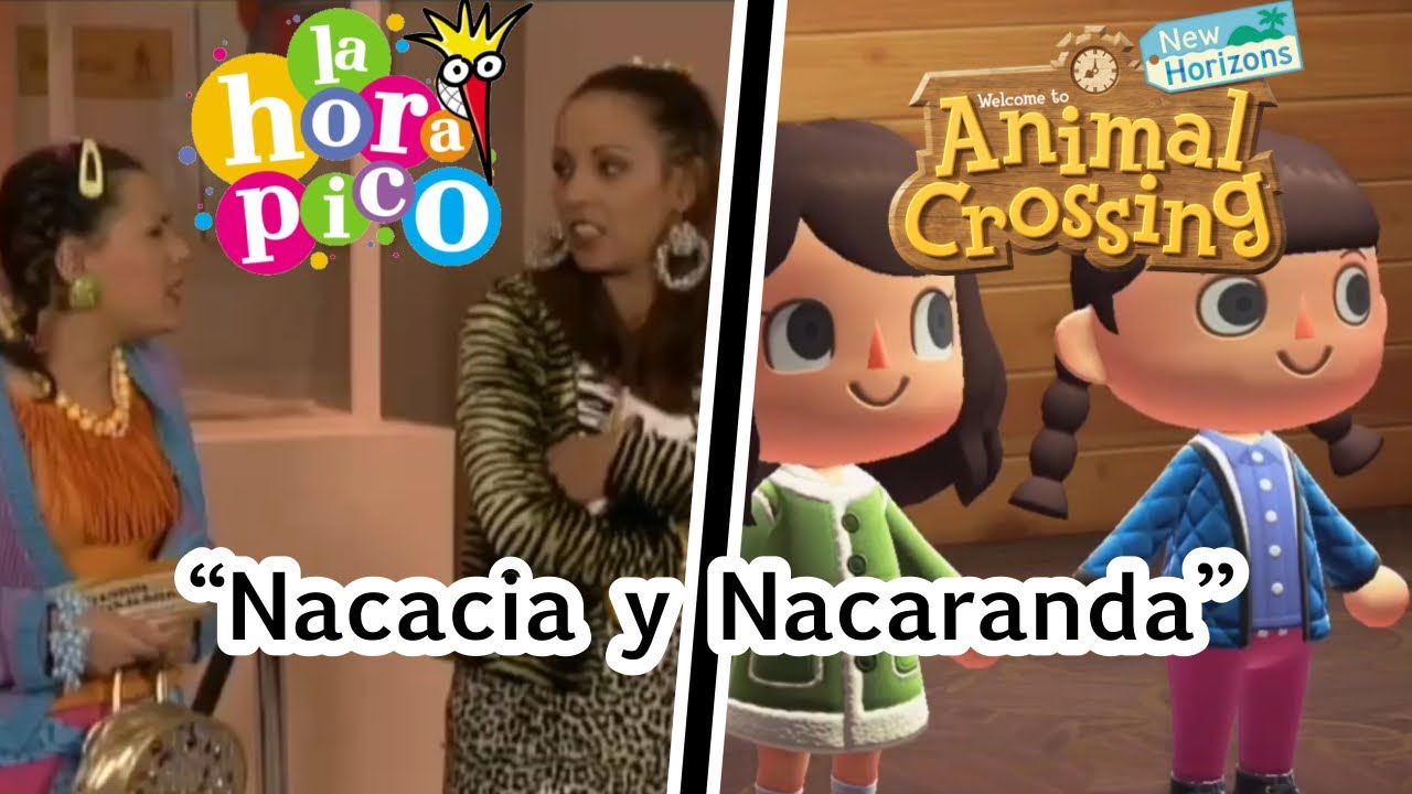 ¡Nacacia y Nacaranda (La hora pico) en Animal Crossing! - YouTube