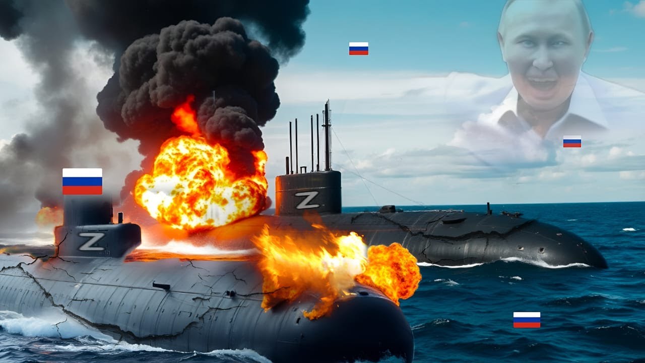 15 minutes ago! Korean-supplied nuclear submarine destroyed - YouTube