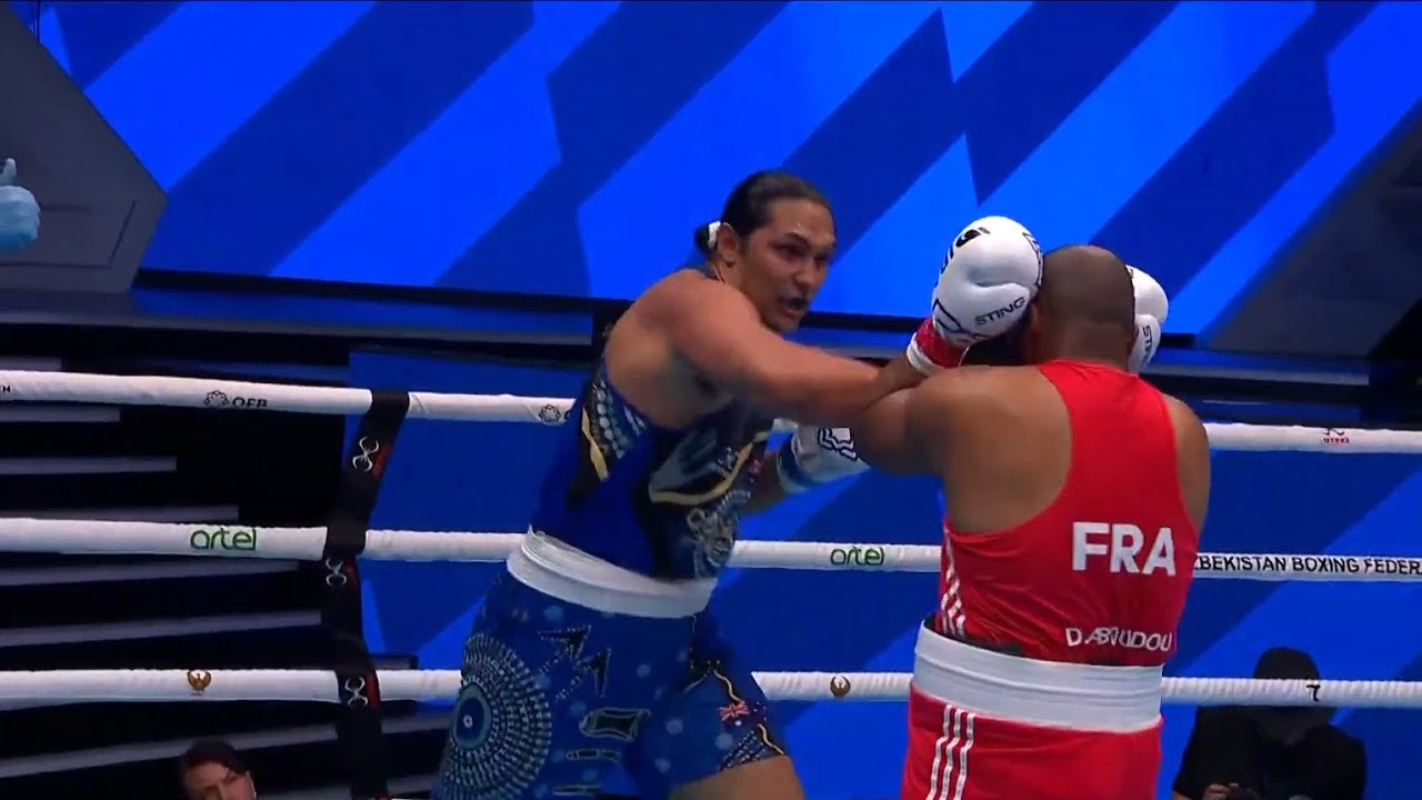 R32 (92+KG) ABOUDOU MOINDZE DJAMILI-DINI (FRA) vs TEREMOANA TEREMOANA ...