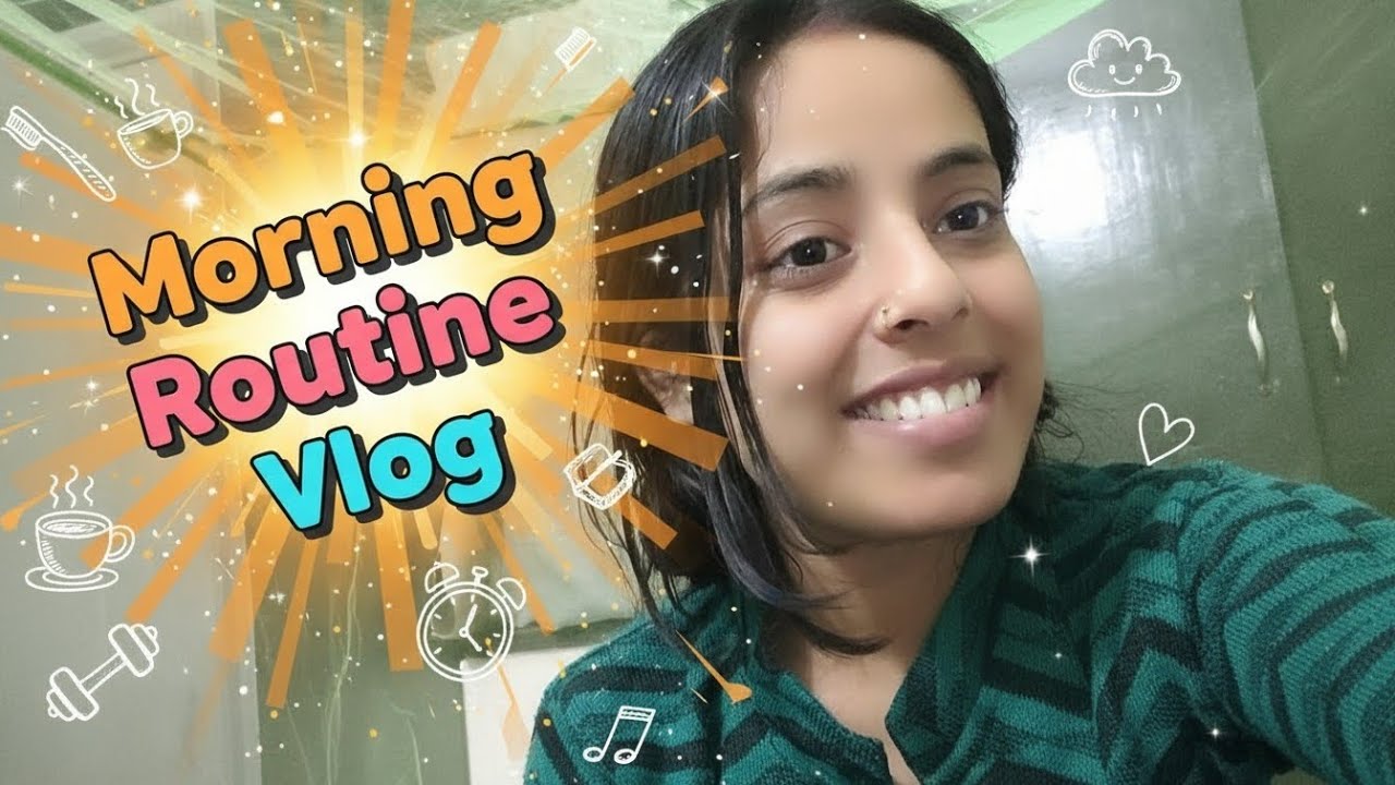 "First Vlog ! My Real Morning Routine 🌿 - YouTube