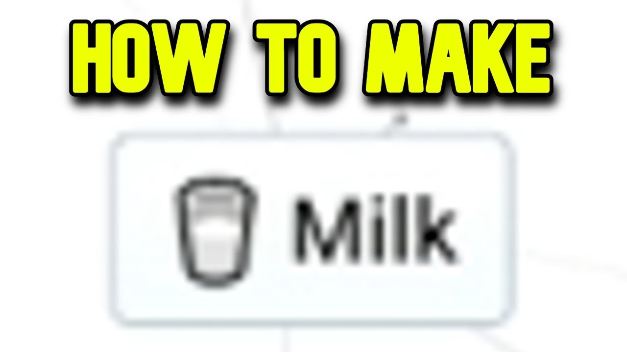 How to Make Milk in Infinite Craft - YouTube