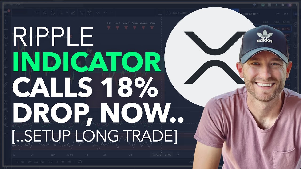 RIPPLE - INDICATOR CALLS 18% DROP, NOW...SETUP LONG TRADE - YouTube