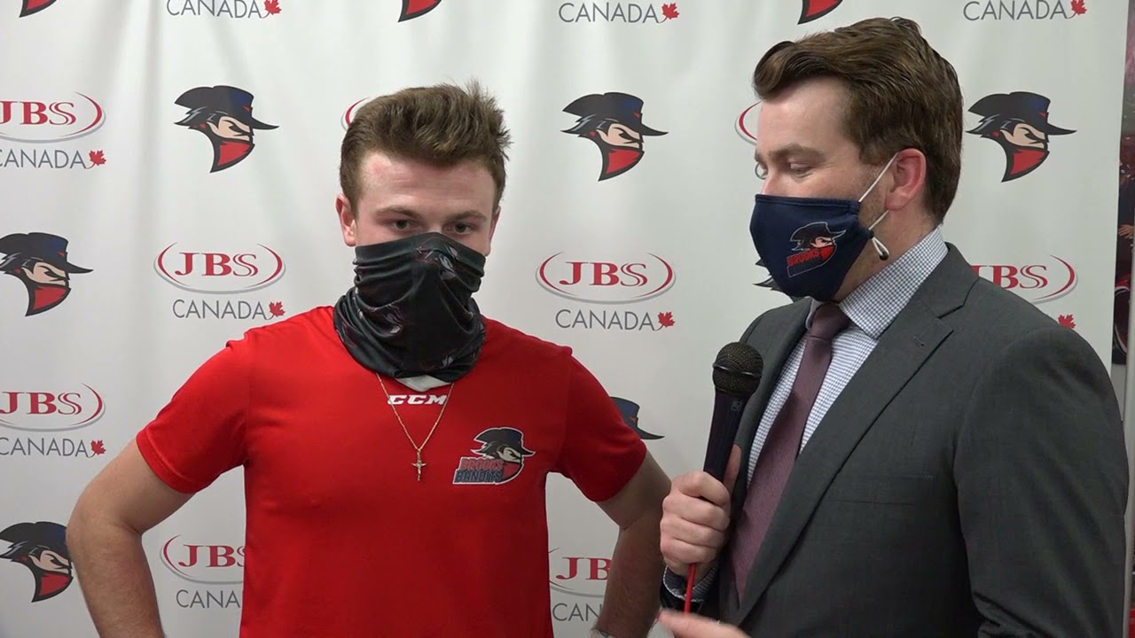 Devin Phillips Post Game Interveiw Vs Drayton Valley - YouTube